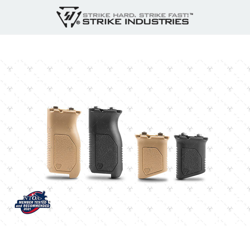 Strike Angled Vertical Grip with Cable Management - Long or Short (M-L