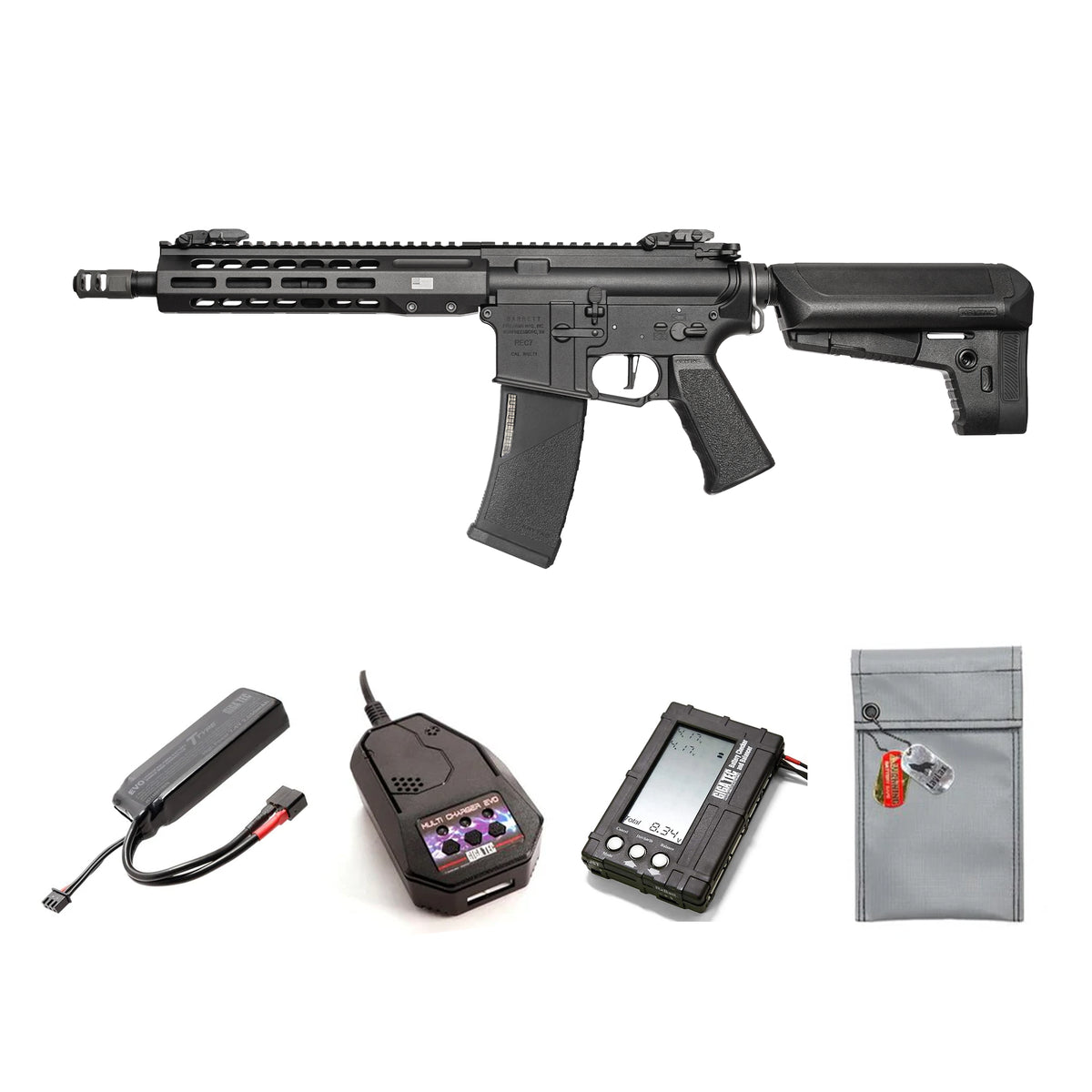 KRYTAC電動ガン本体 EMG BARRETT MK3 REC7 SBR M-LOK/対象年齢18歳以上