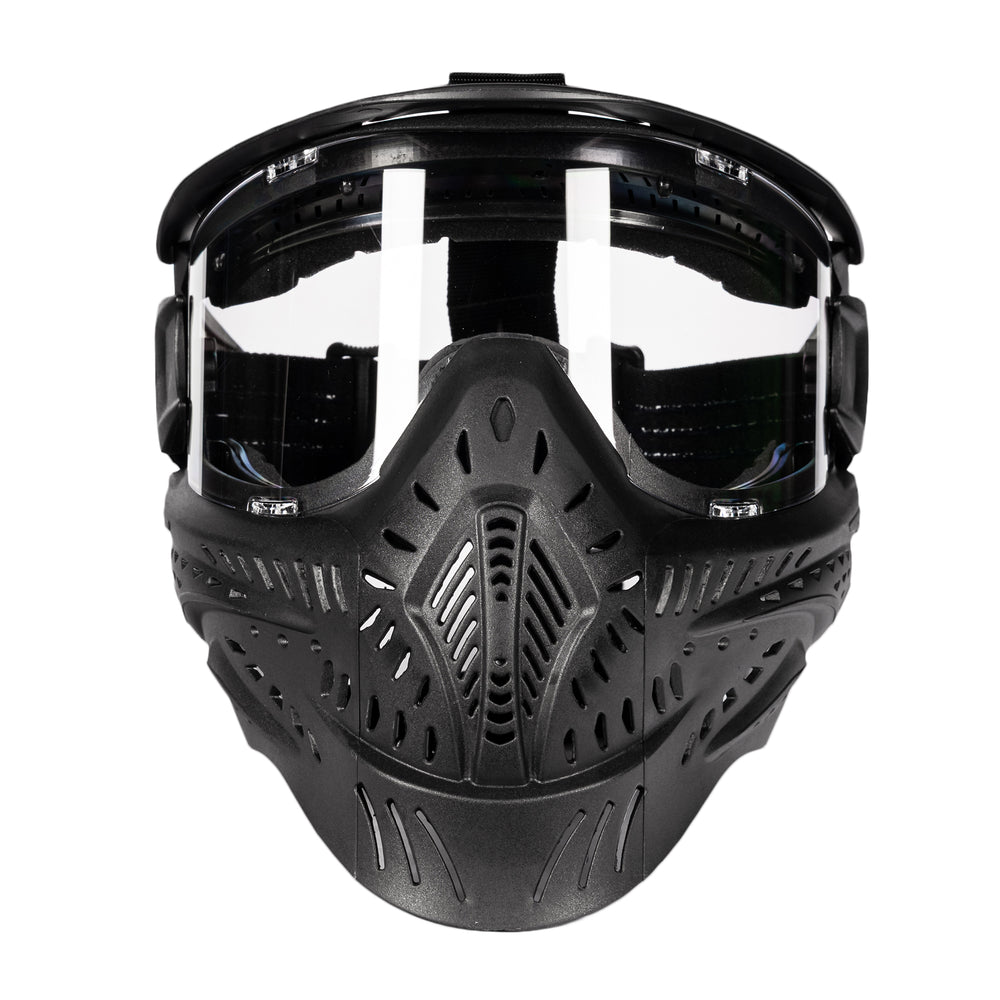 HK Army HSTL GOGGLE - SINGLE PANE (ANTI FOG) LENS - BLACK w/ CLEAR フェイ