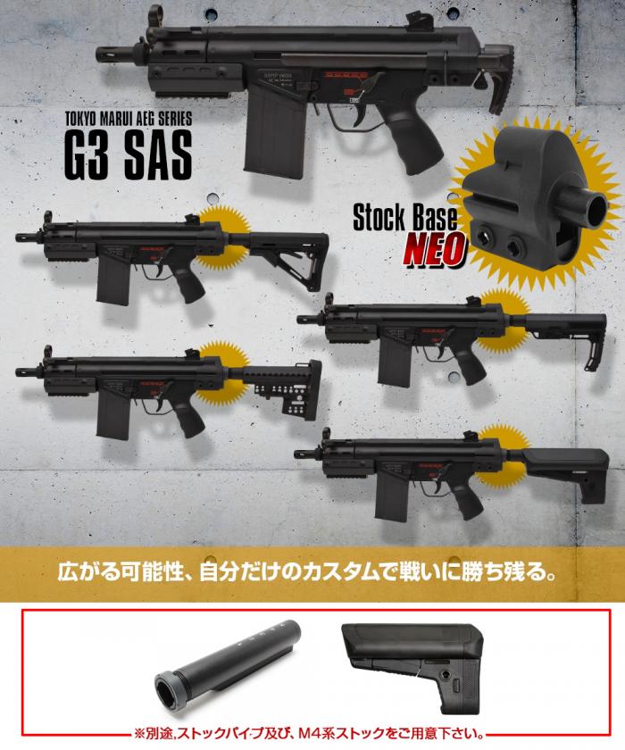 Tokyo Marui G3 Stock Base NEO – LayLax(ライラクス)